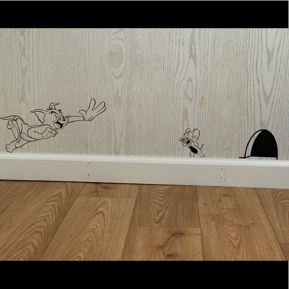 Wall Decor | Tom Jerry Wall Decal Set | Poshmark